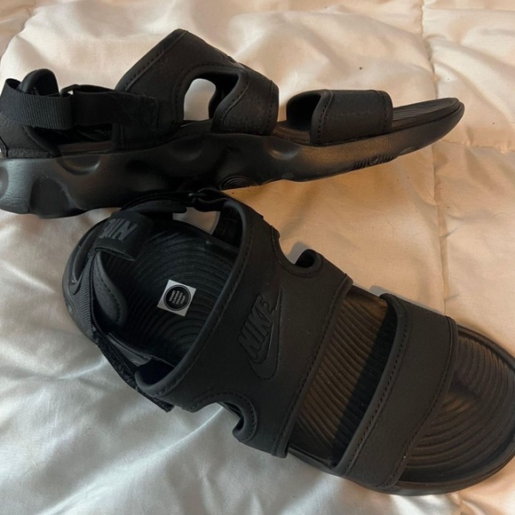 Nike | Shoes | Nike Owaysis Black Womens Sandal | Poshmark